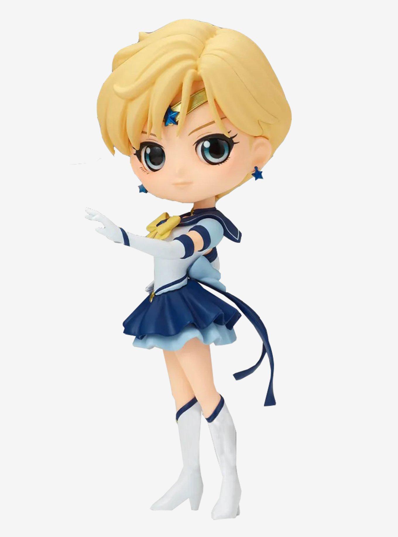 Banpresto Sailor Moon Cosmos Q Posket Eternal Sailor Uranus Figure (Ver. A) | BoxLunch