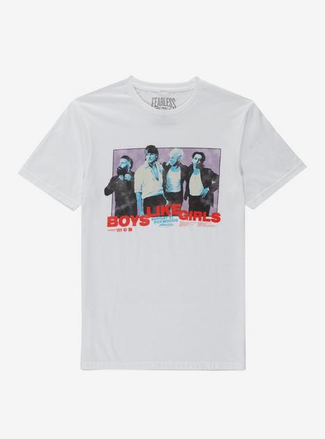 Boys Like Girls Group Boyfriend Fit Girls T-Shirt | Hot Topic