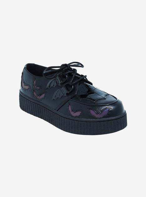 Strange Cvlt Krypt Purple Bats Creepers | Hot Topic