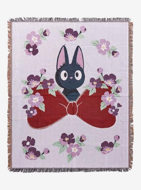 Our Universe Studio Ghibli Kiki's Delivery Service Jiji Bow Floral ...