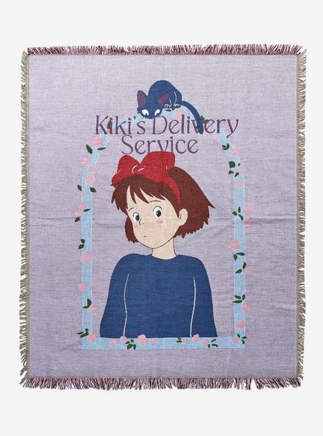 Studio Ghibli Kiki's Delivery Service Kiki Floral Portrait Tapestry ...