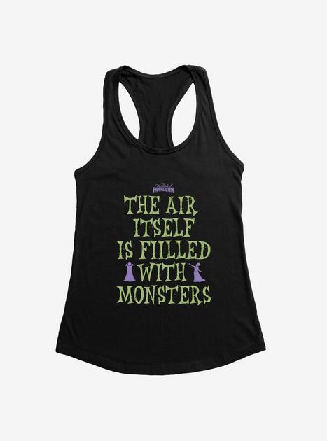 Bride Of Frankenstein Air Filled With Monsters Girls Tank - BLACK | Hot ...