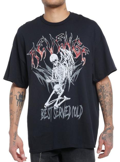 Revenge Served Cold Oversized T-Shirt | Hot Topic