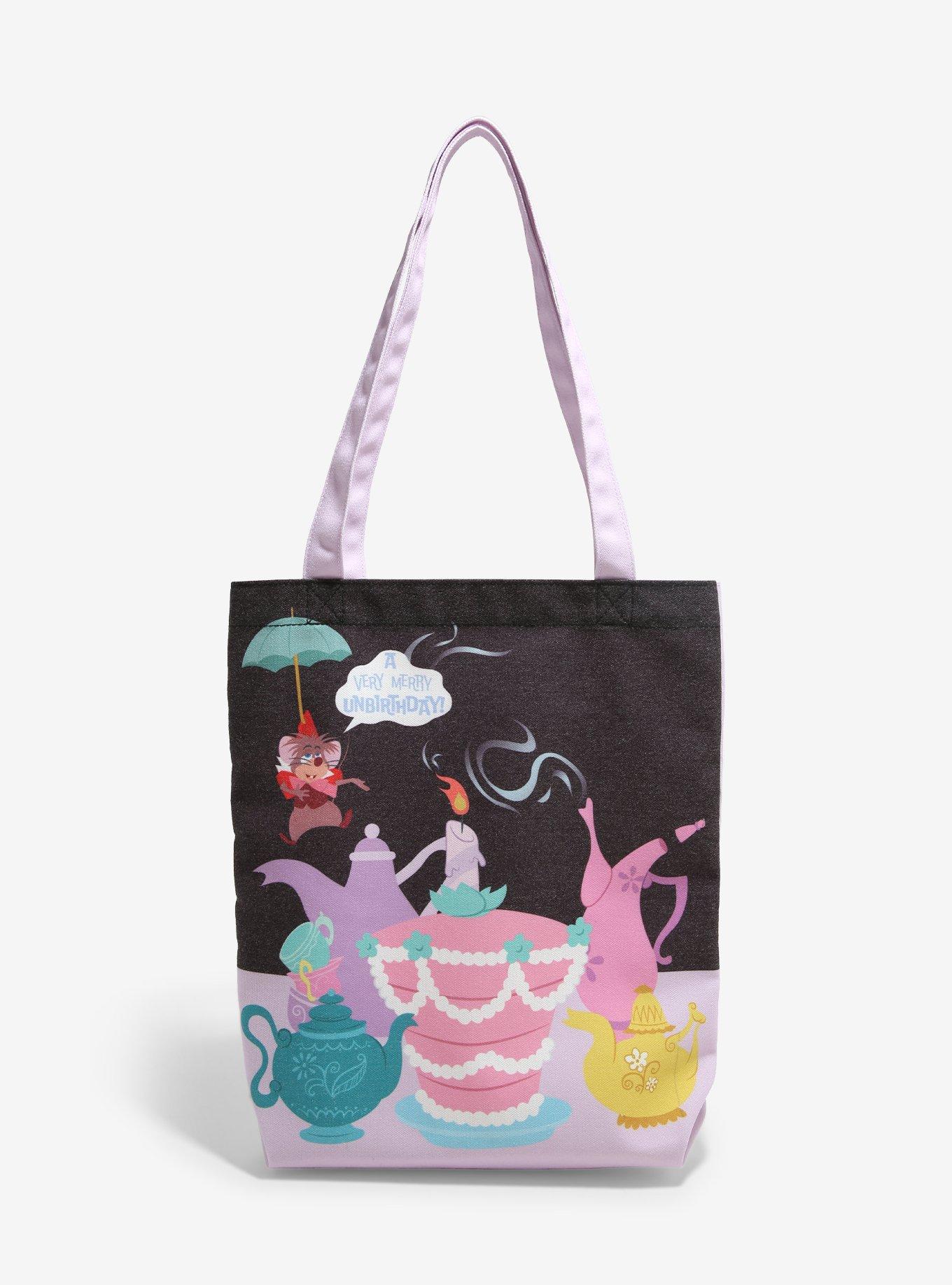 Loungefly Disney Alice in Wonderland Unbirthday Party Tote Bag | BoxLunch