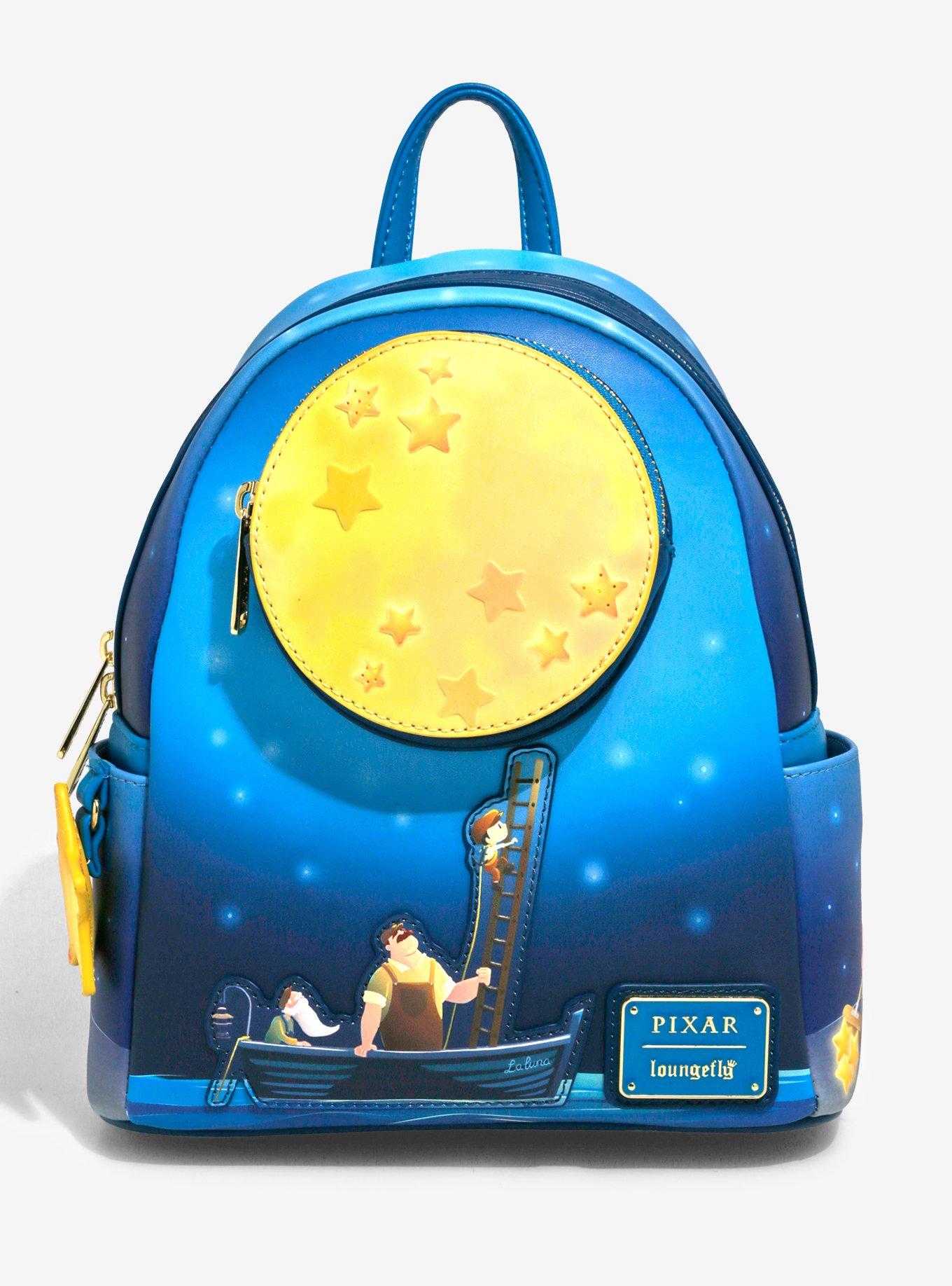 Loungefly Disney Pixar La Luna Glow-in-the-Dark Light Up Mini Backpack ...