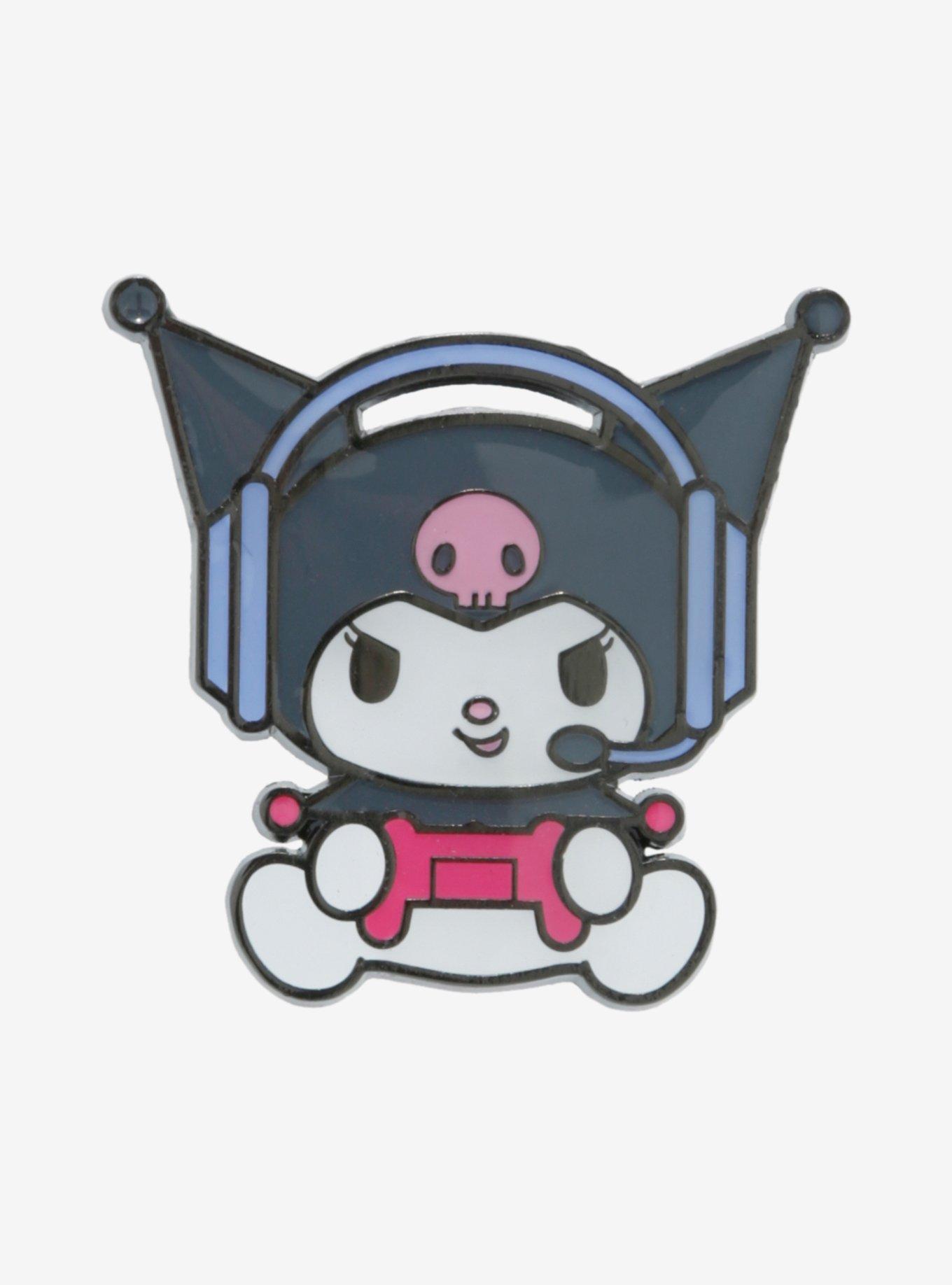 Loungefly Kuromi Gamer Enamel Pin | Hot Topic