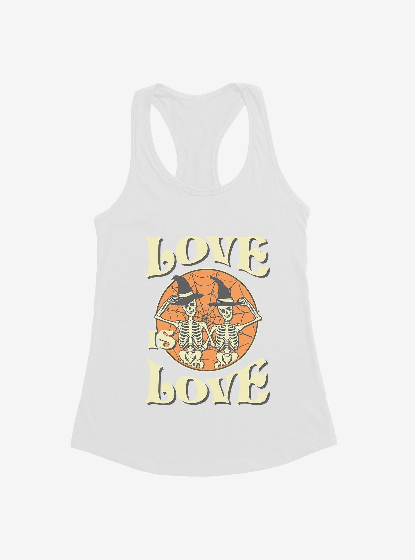 Hot Topic Love Is Love Skeletons Girls Tank Hot Topic
