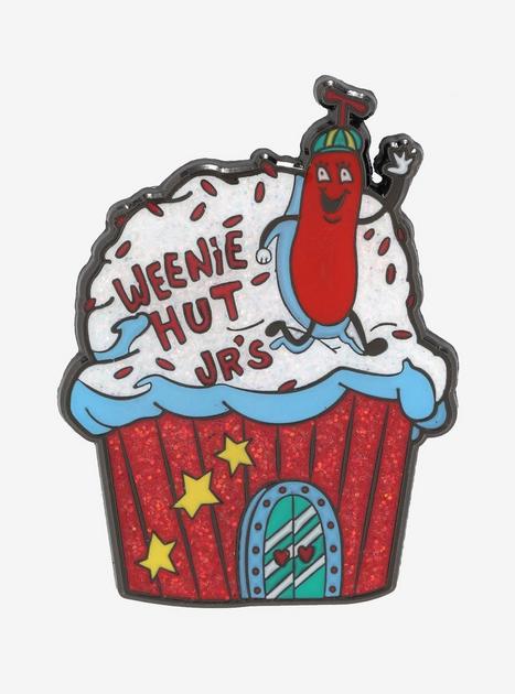 Loungefly SpongeBob SquarePants Weenie Hut Jr's Glitter Enamel Pin ...