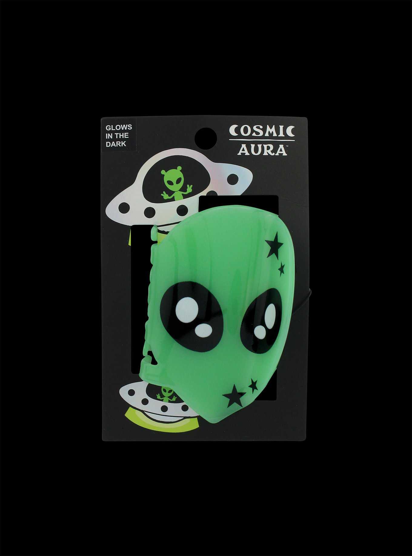 Cosmic Aura Alien Face Claw Hair Clip | Hot Topic