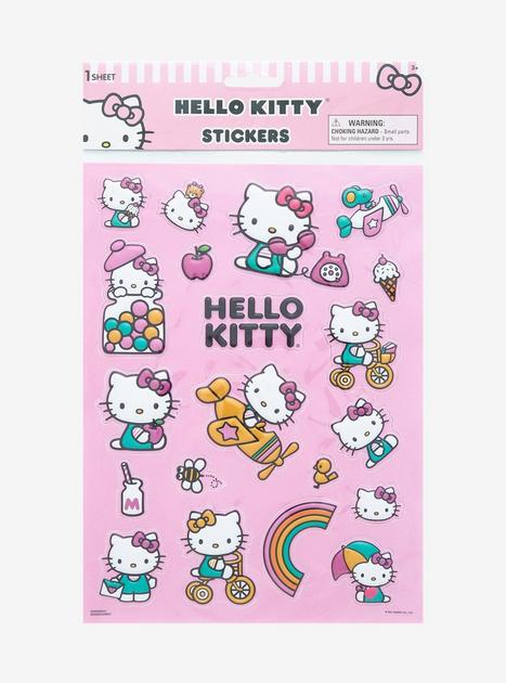 Hello Kitty Puff Sticker Sheet | Hot Topic