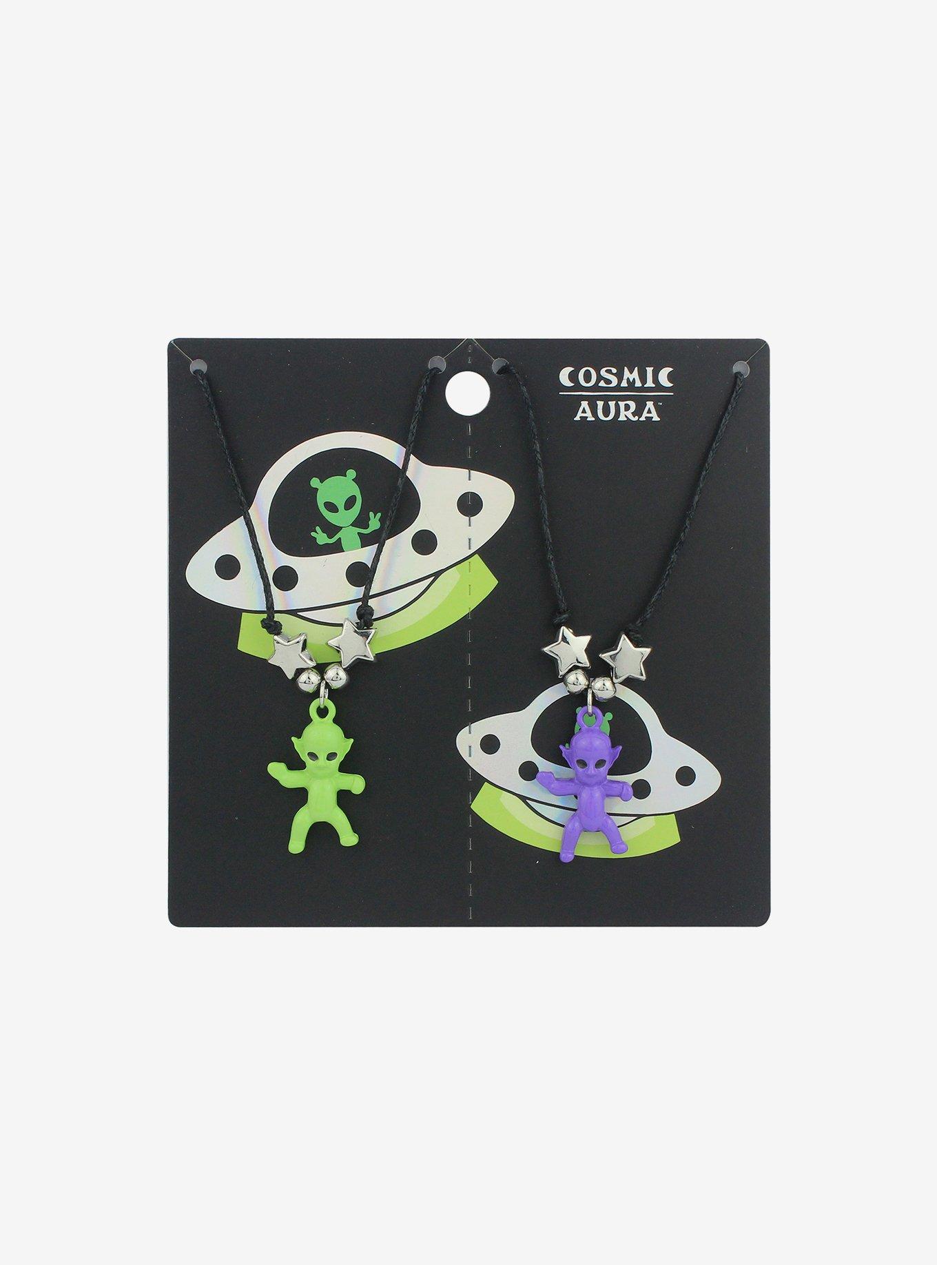 Cosmic Aura Alien Baby Best Friend Cord Bracelet Set | Hot Topic