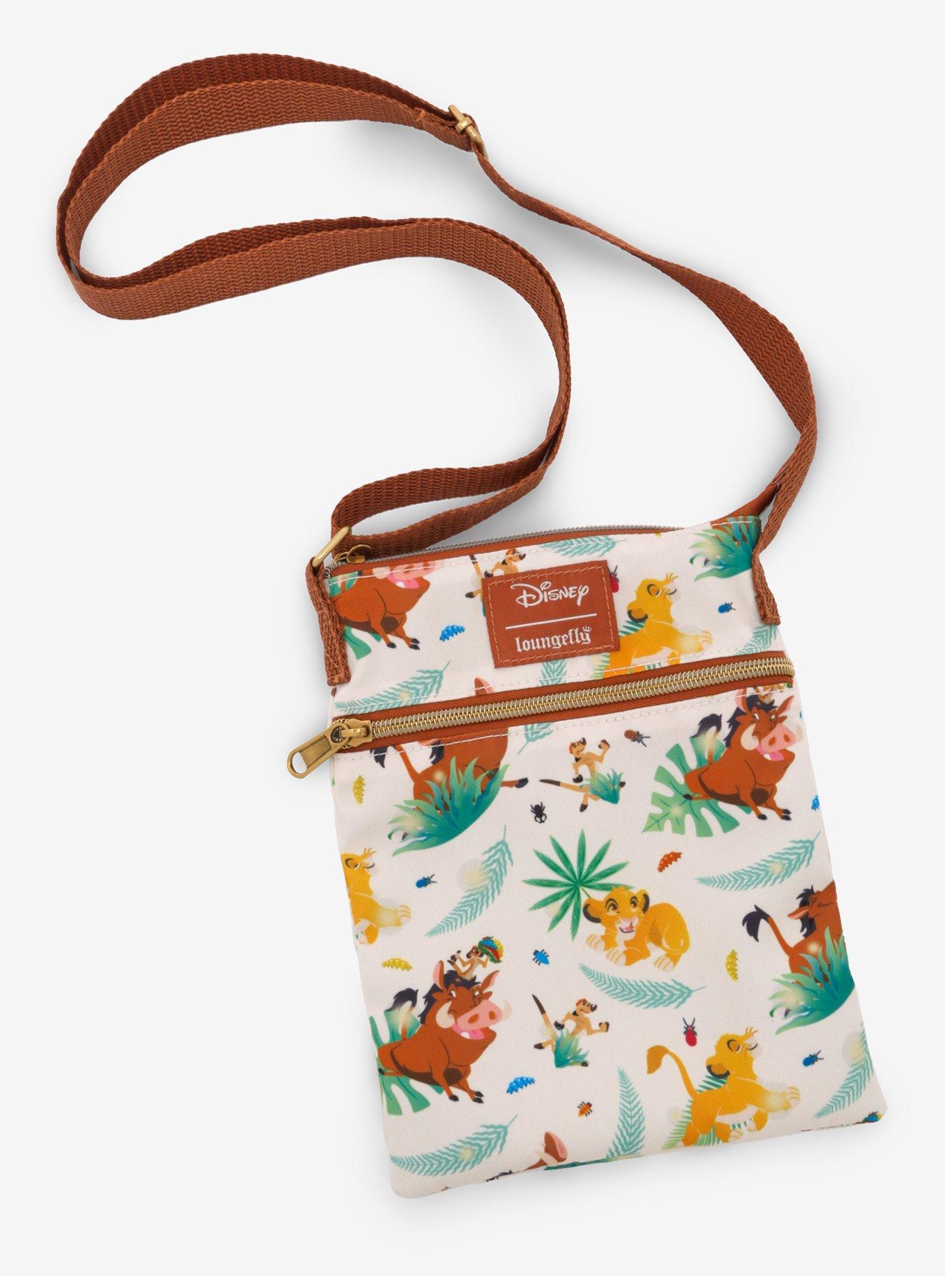 Loungefly Disney The Lion King Simba & Friends Passport Crossbody Bag ...