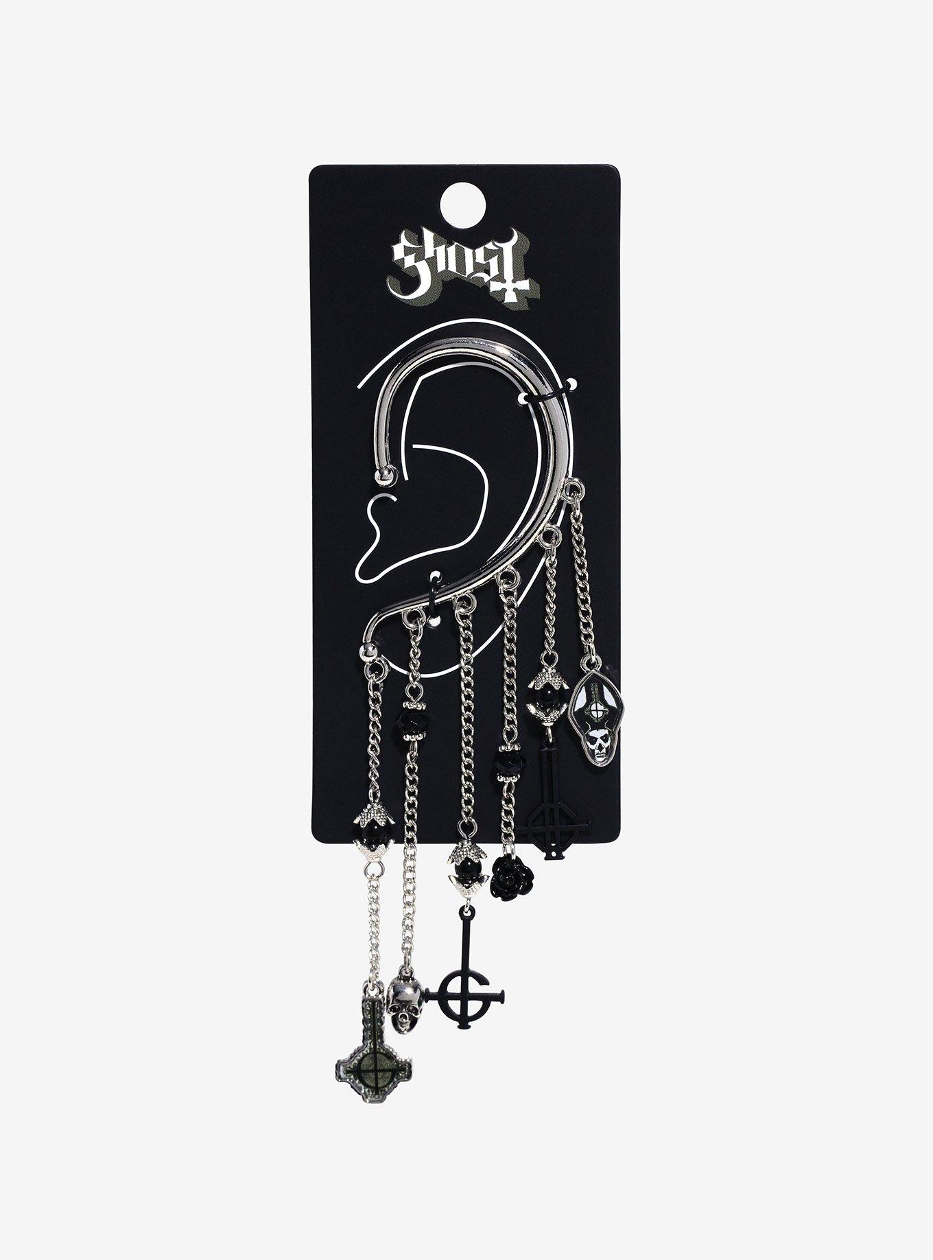 Ghost Icons Ear Cuff | Hot Topic