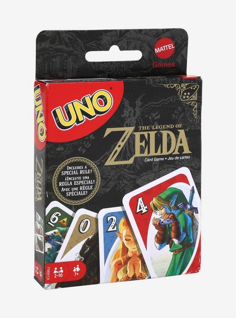 The Legend Of Zelda UNO Card Game | Hot Topic