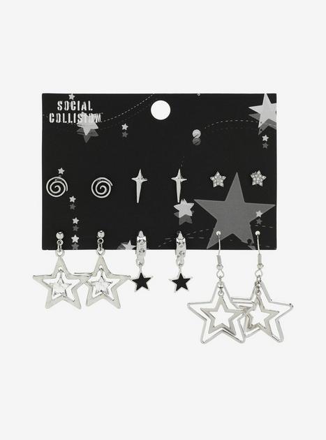 Social Collision Stars Earring Set | Hot Topic