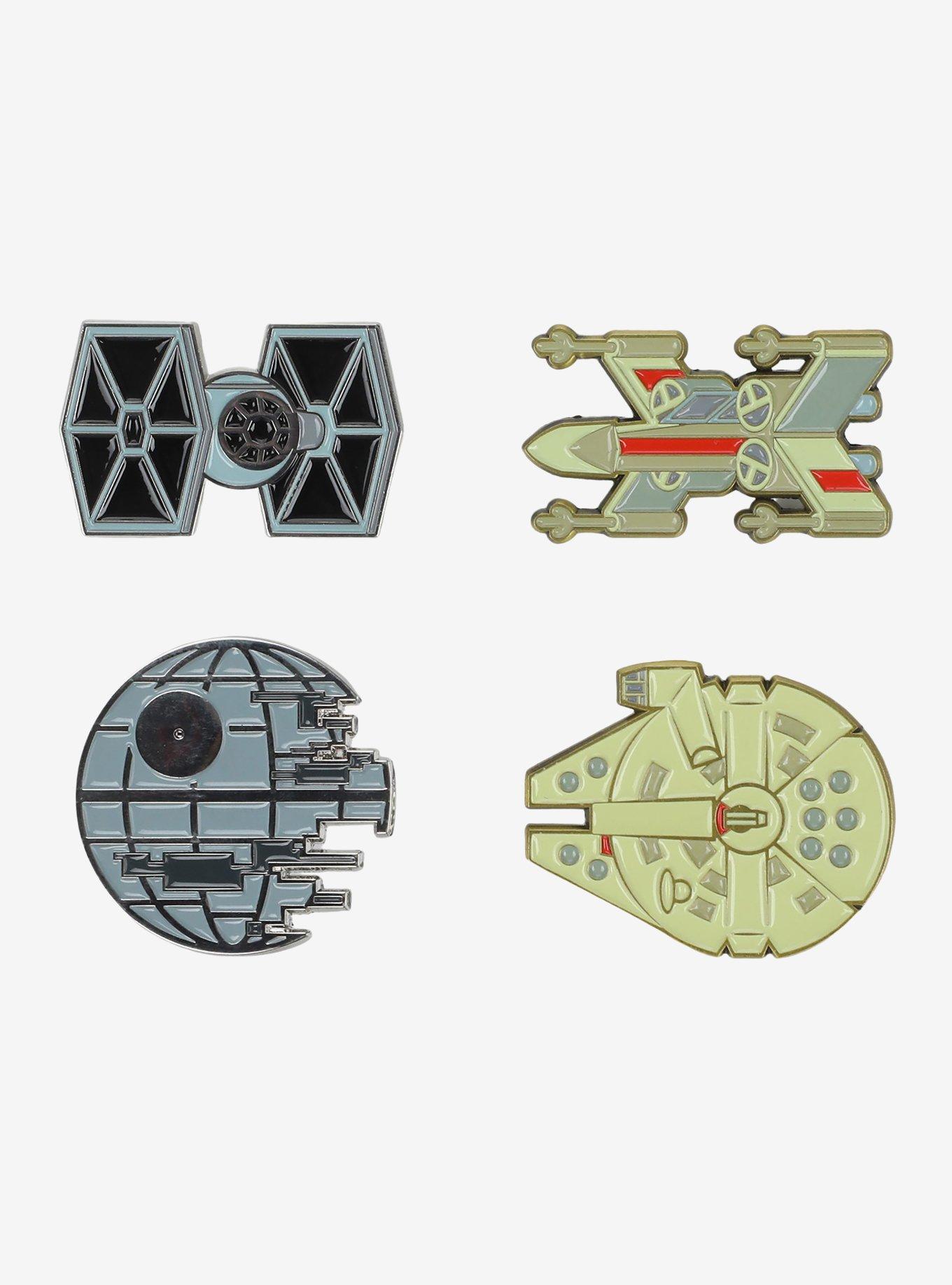 Star Wars Rebel & Empire Ship Enamel Pin Set | Her Universe