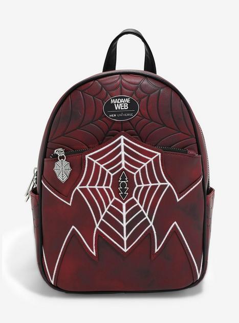 Her Universe Marvel Madame Web Glow-In-The-Dark Mini Backpack | Hot Topic