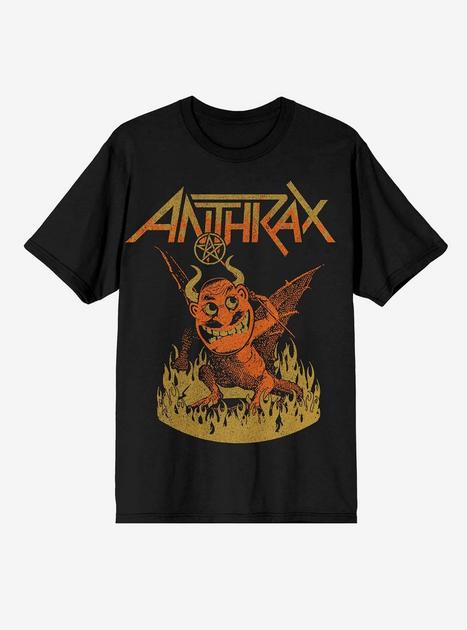 Anthrax Playful Devil Boyfriend Fit Girls T-Shirt | Hot Topic
