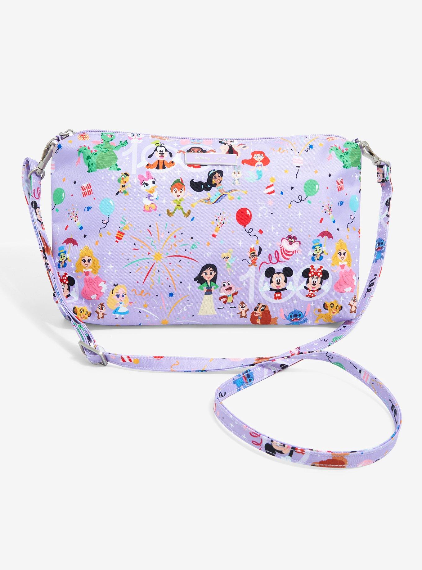 Disney100 Chibi Characters Allover Print Crossbody Bag | Hot Topic