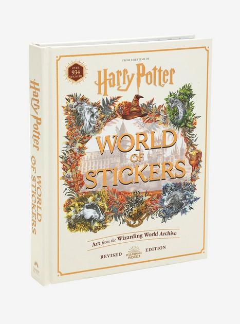 Harry Potter World of Stickers Art Book | BoxLunch