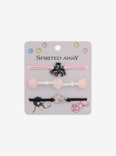 Studio Ghibli Spirited Away Soot Sprites Sakura Star Candy Bracelet Set ...