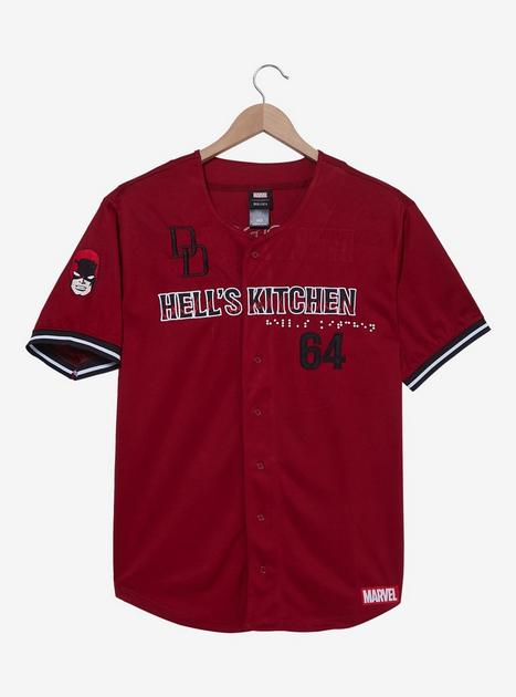 Marvel Daredevil Matt Murdock Baseball Jersey - BoxLunch Exclusive ...