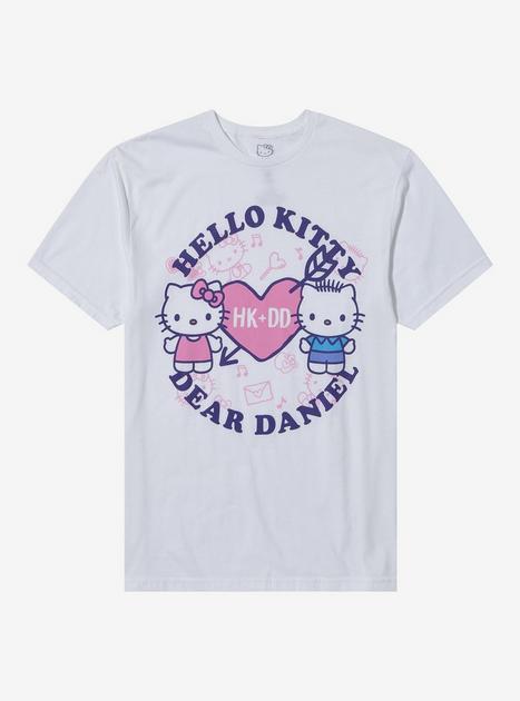 Hello Kitty & Dear Daniel Heart Boyfriend Fit Girls T-Shirt | Hot Topic