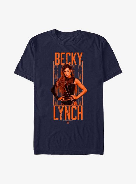 WWE Becky Lynch Logo Extra Soft T-Shirt - BLUE | Hot Topic