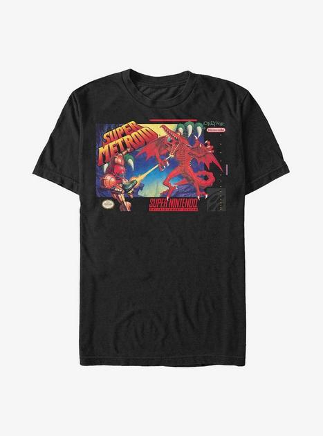 Nintendo Metroid Super Metroid Extra Soft T-Shirt - BLACK | Hot Topic