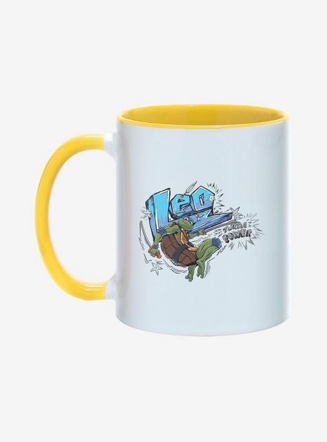 Teenage Mutant Ninja Turtles: Mutant Mayhem Leo 11oz Mug - YELLOW | Hot ...
