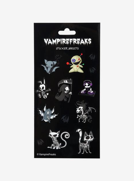 Vampire Freaks Characters Sticker Sheet | Hot Topic
