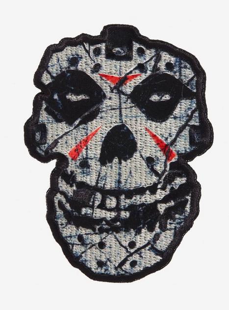 The Misfits Friday The 13th Fiend Skull Patch | Hot Topic