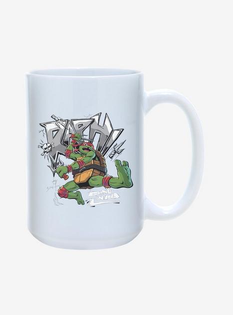 Teenage Mutant Ninja Turtles: Mutant Mayhem Raph 15oz Mug - WHITE | Hot ...