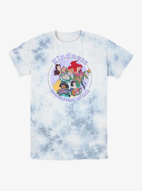 Disney 100 Princesses Kindness Tie-Dye T-Shirt - MULTI | BoxLunch