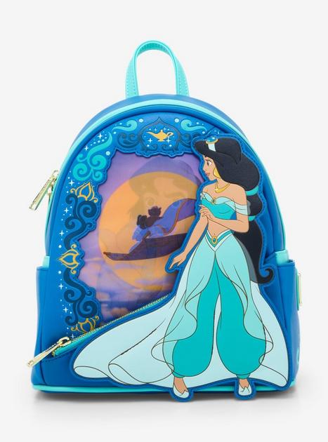 Loungefly Disney Aladdin Jasmine Lenticular Portrait Mini Backpack ...