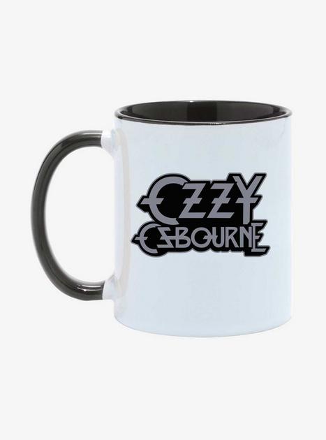 Ozzy Osbourne Black Cross Mug 11oz - BLACK | Hot Topic