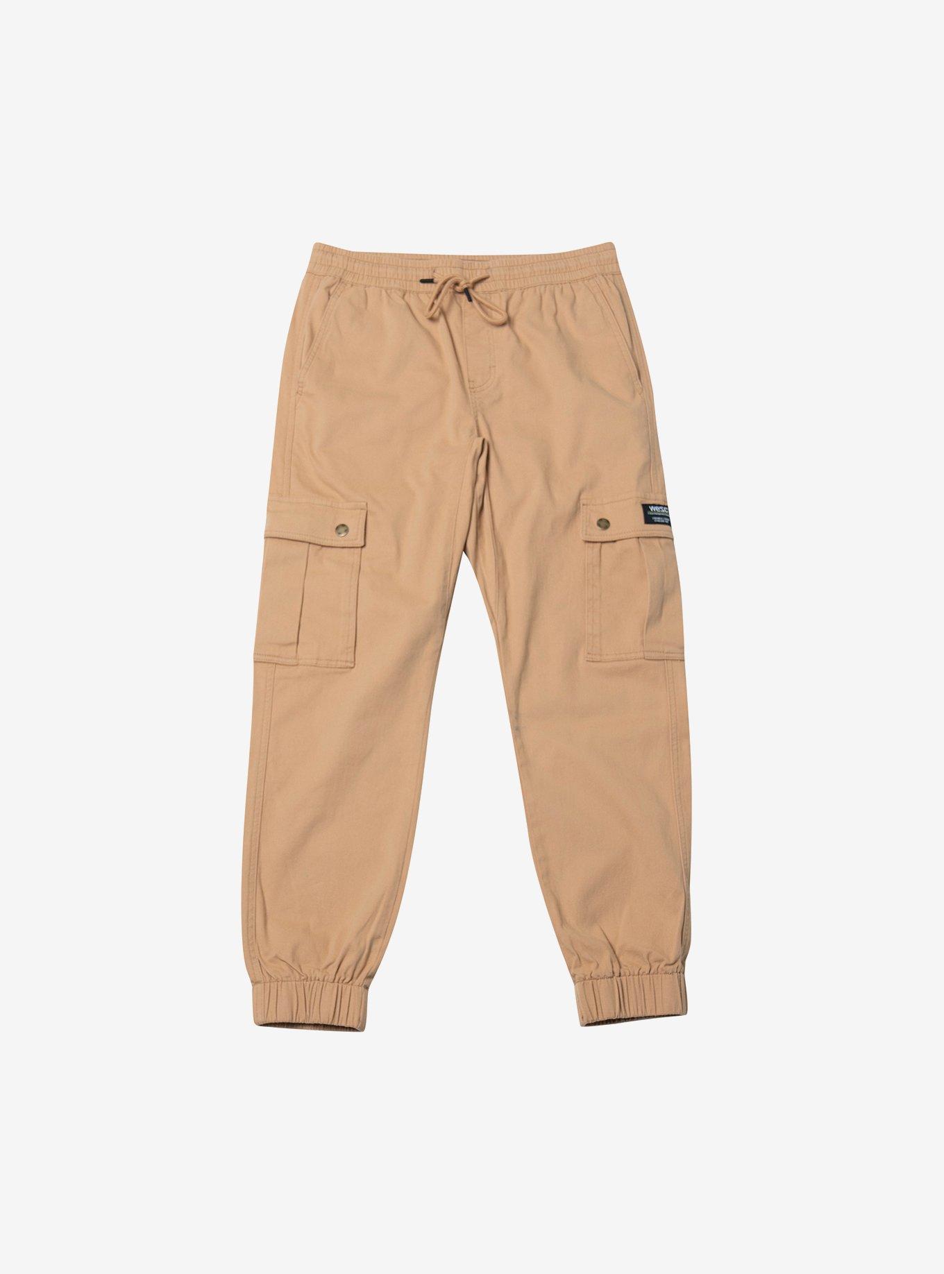 WeSC Slim Utility Jogger Khaki | Hot Topic
