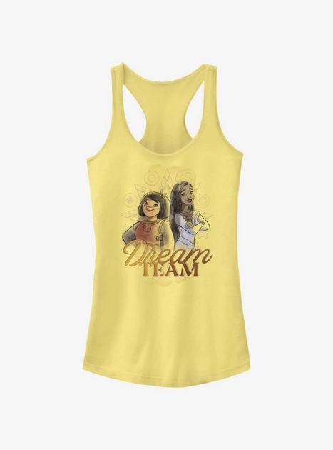 Disney Wish Dream Team Girls Tank - YELLOW | Hot Topic