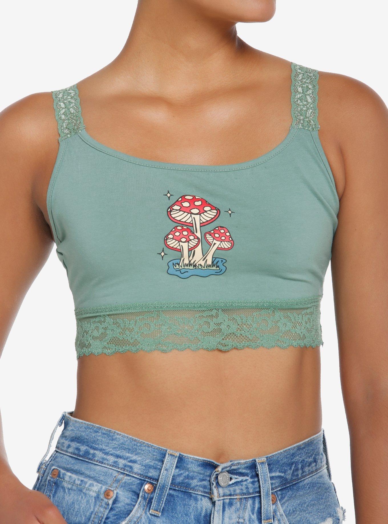 Thorn & Fable Mushroom Bralette | Hot Topic