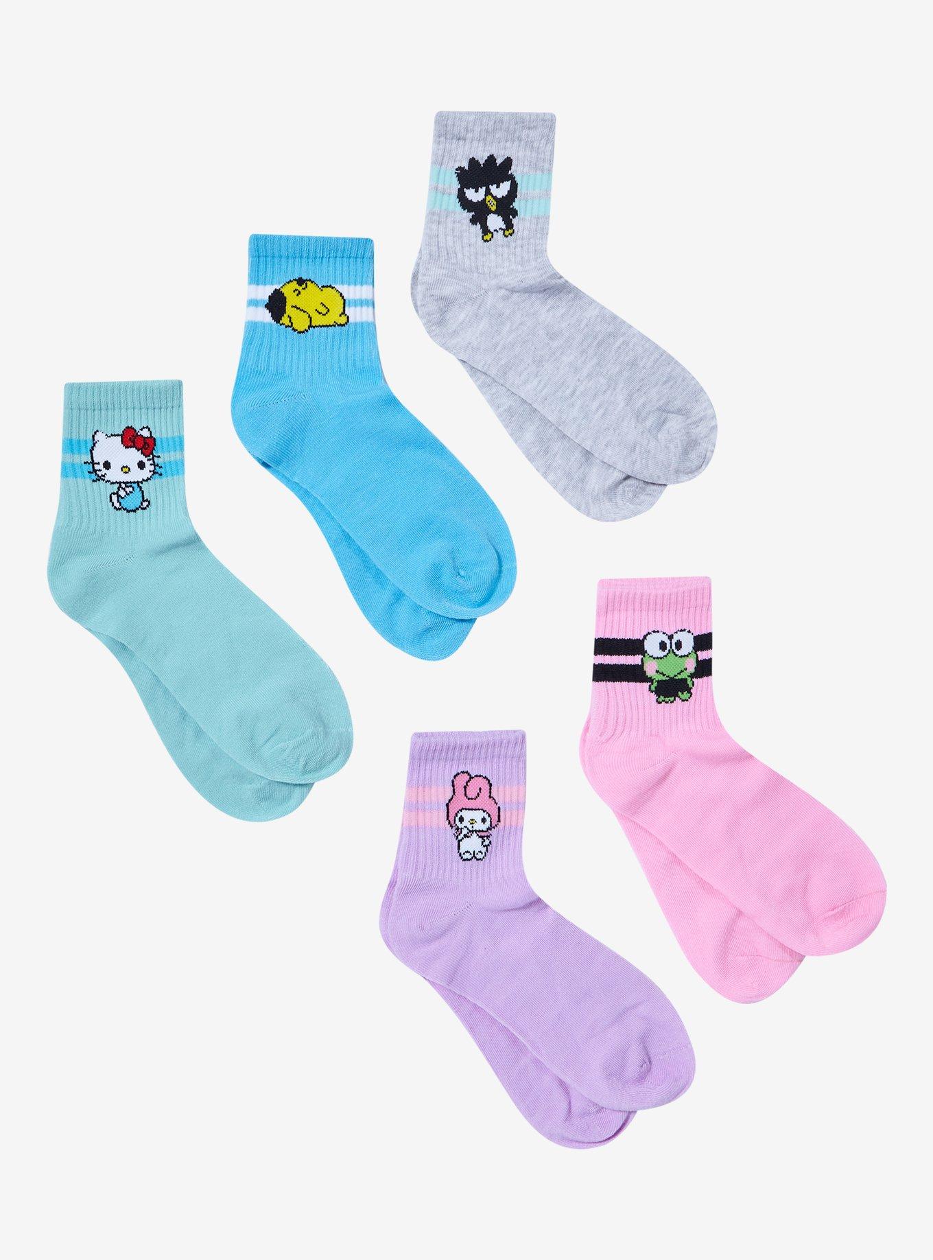 Hello Kitty And Friends Varsity Ankle Socks 5 Pair | Hot Topic