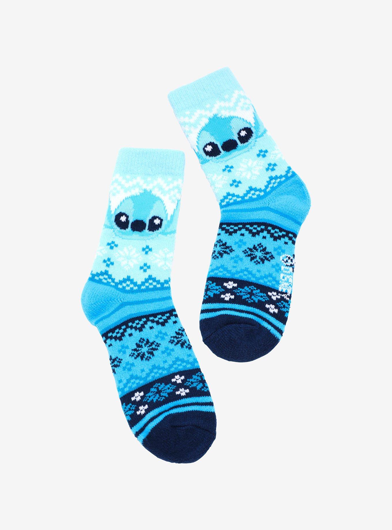 Disney Lilo & Stitch Fair Isle Stitch Crew Socks | Hot Topic