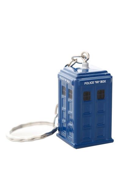 Doctor Who TARDIS Die-Cast Key Chain | Hot Topic