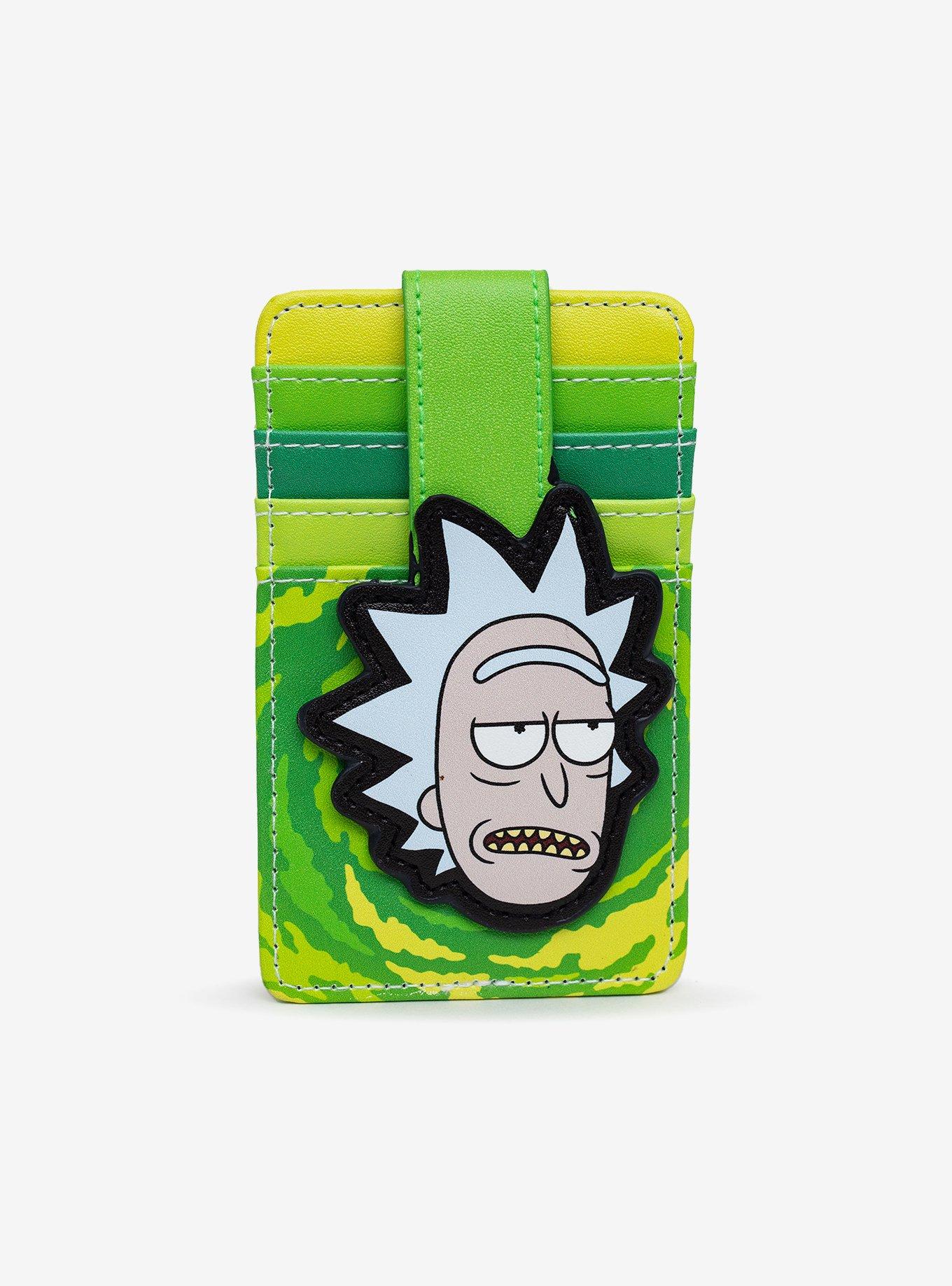 Rick and Morty Rick Face Wallet Cardholder | BoxLunch