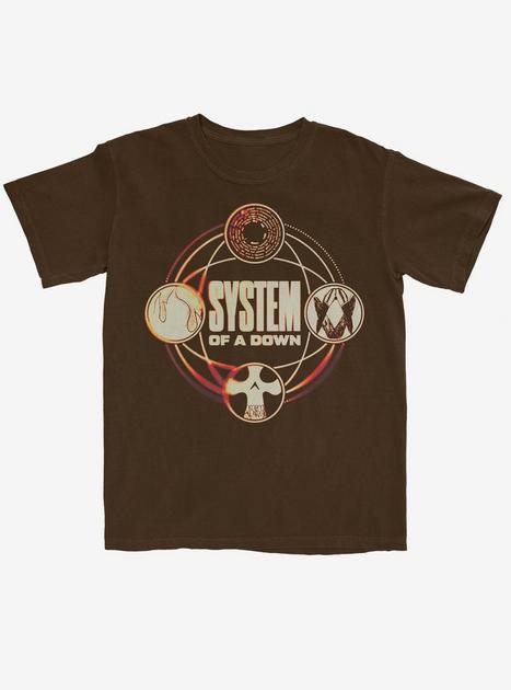 System Of A Down Steal This Album Icons Boyfriend Fit Girls T-Shirt ...