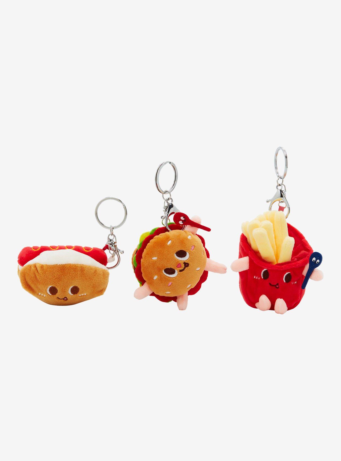 Fast Food Assorted Blind Plush Key Chain Hot Topic