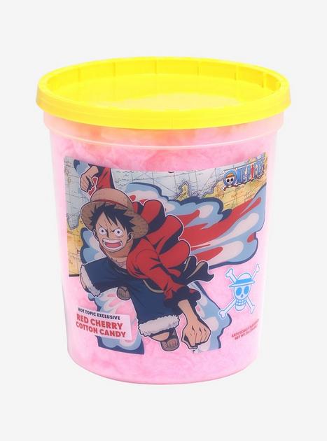 One Piece Luffy Cherry Cotton Candy Tub Hot Topic Exclusive | Hot Topic