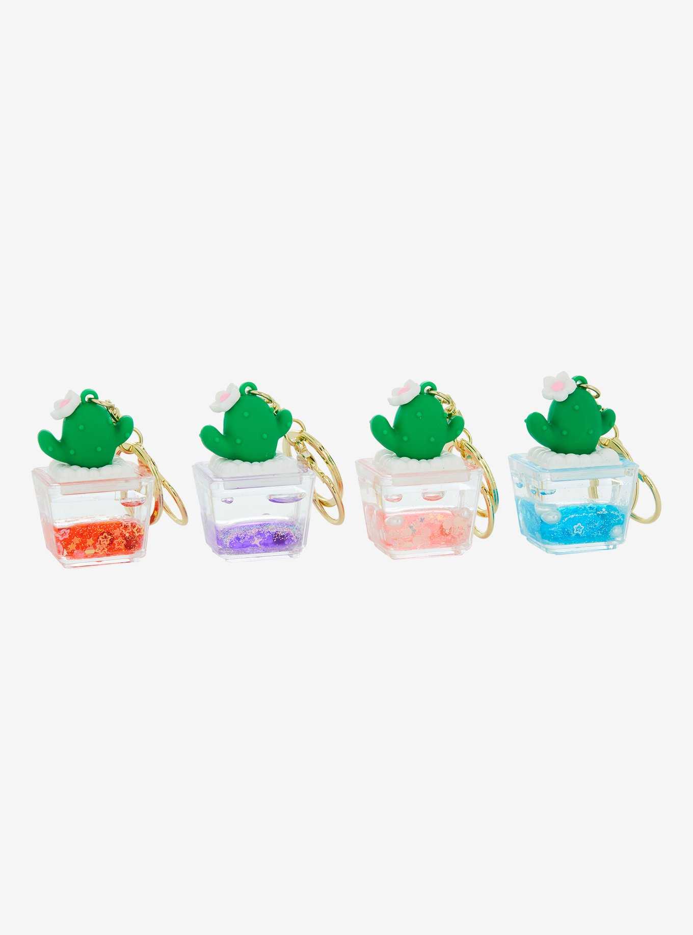 Cactus Liquid Assorted Blind Key Chain | Hot Topic