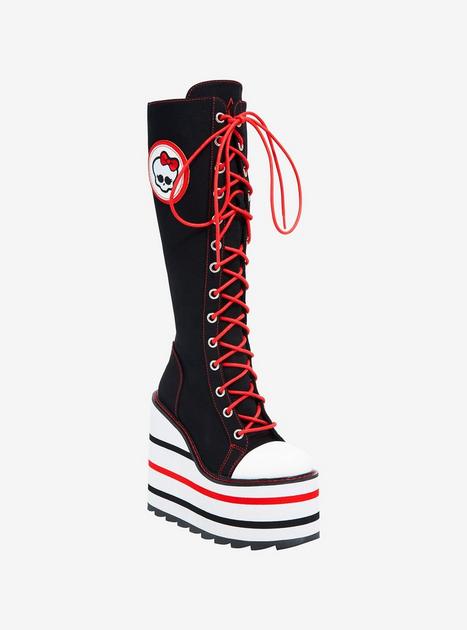 YRU Monster High Ghoulia Hi-Top Platform Sneakers | Hot Topic