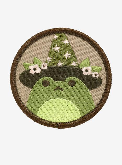 Frog Wizard Circle Patch | Hot Topic