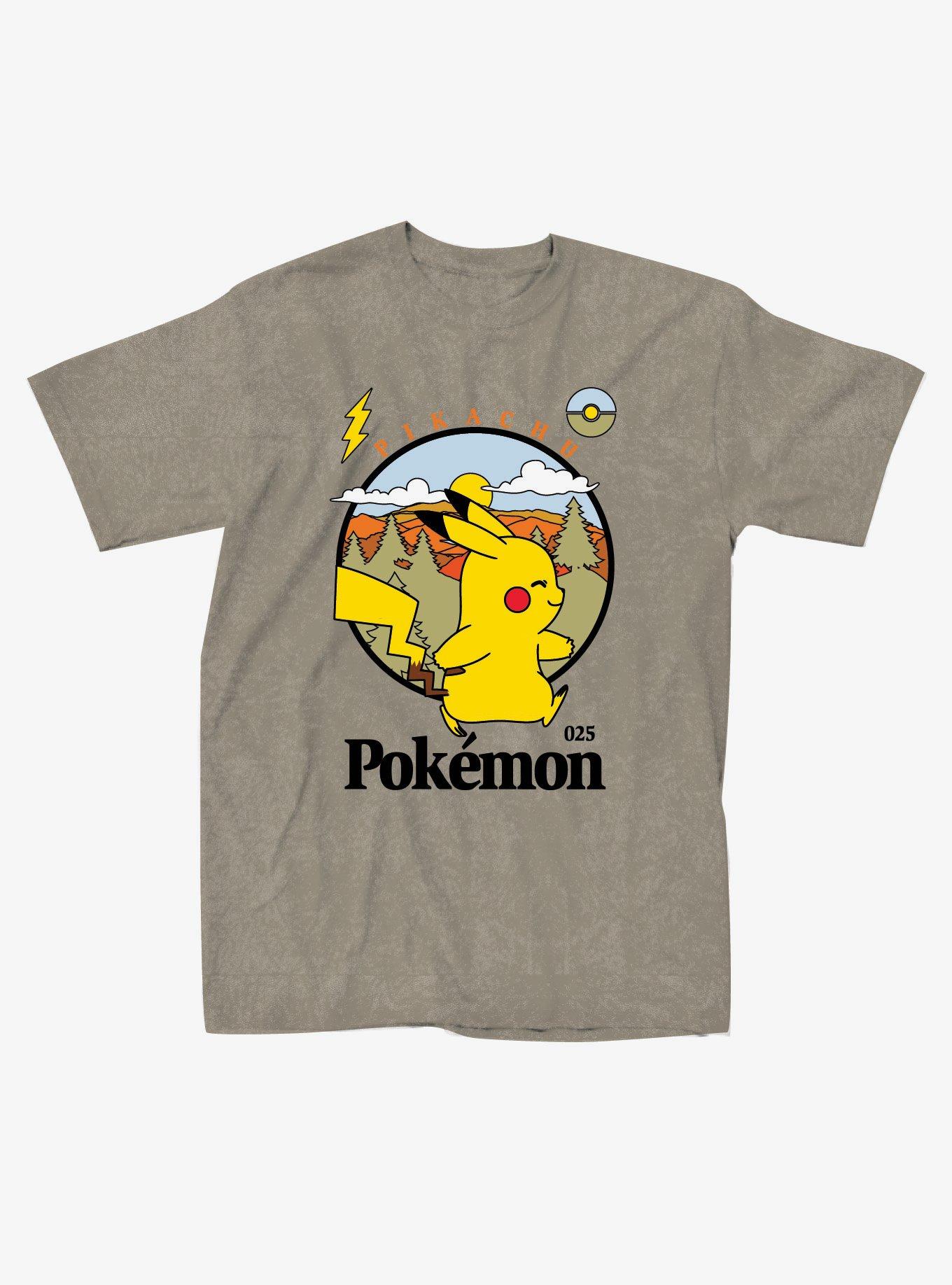 Pokemon Pikachu Camp Badge Boyfriend Fit Girls T-Shirt | Hot Topic